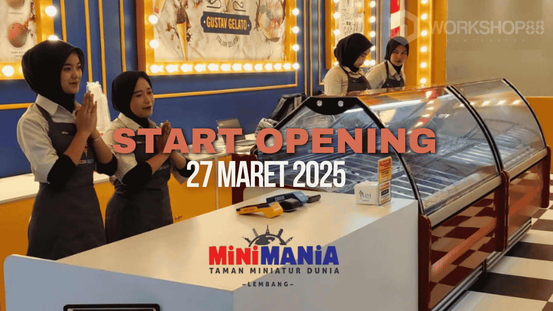 Project Gustav Gelato Mini Mania Lembang Info Contractor Interior Jakarta +628.2131.03.6.888 ...